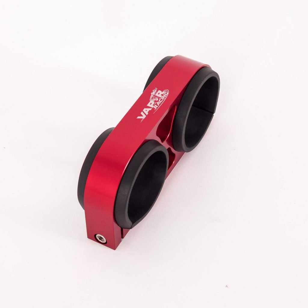 Dual Billet Fuel Pump Bracket Mounting 60mm - VapoR Racing