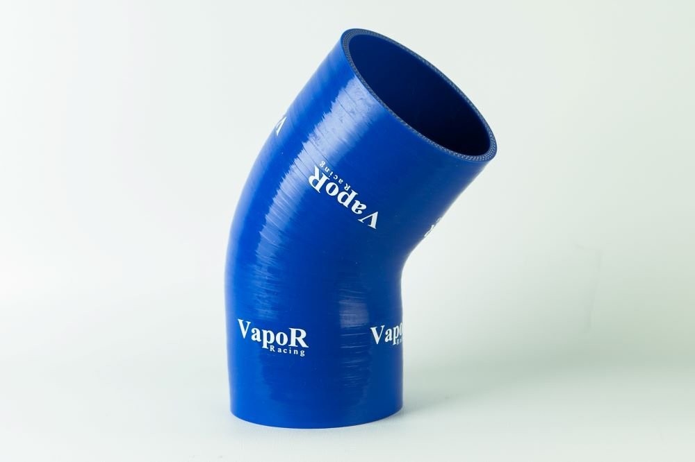 45° Elbow Silicone Coupler 90mm x 90mm Long - VapoR Racing