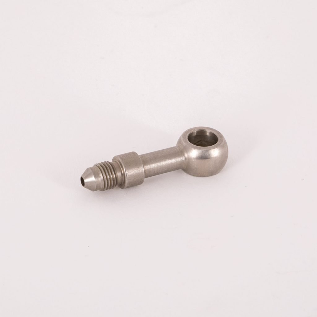 Straight Stainless Steel Banjo Fitting -3AN - VapoR Racing